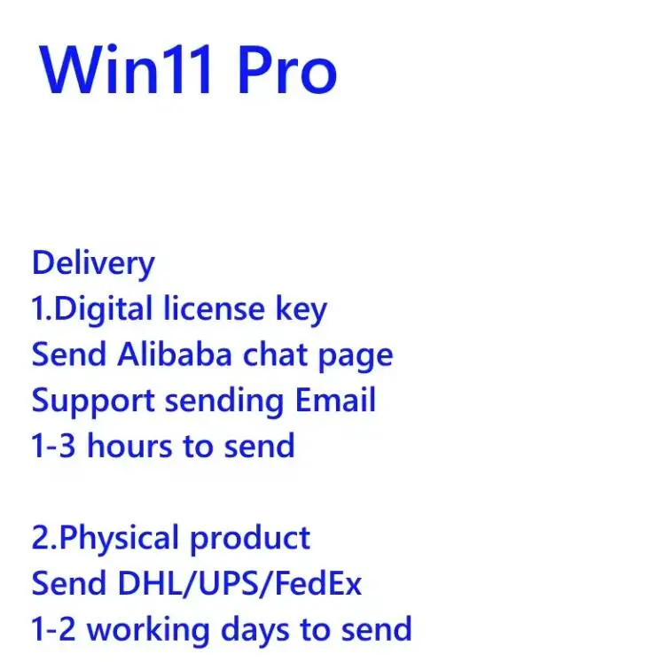 Win 11 Pro Oem Key 100% Online Activation Win 11 Professional Oem ...
