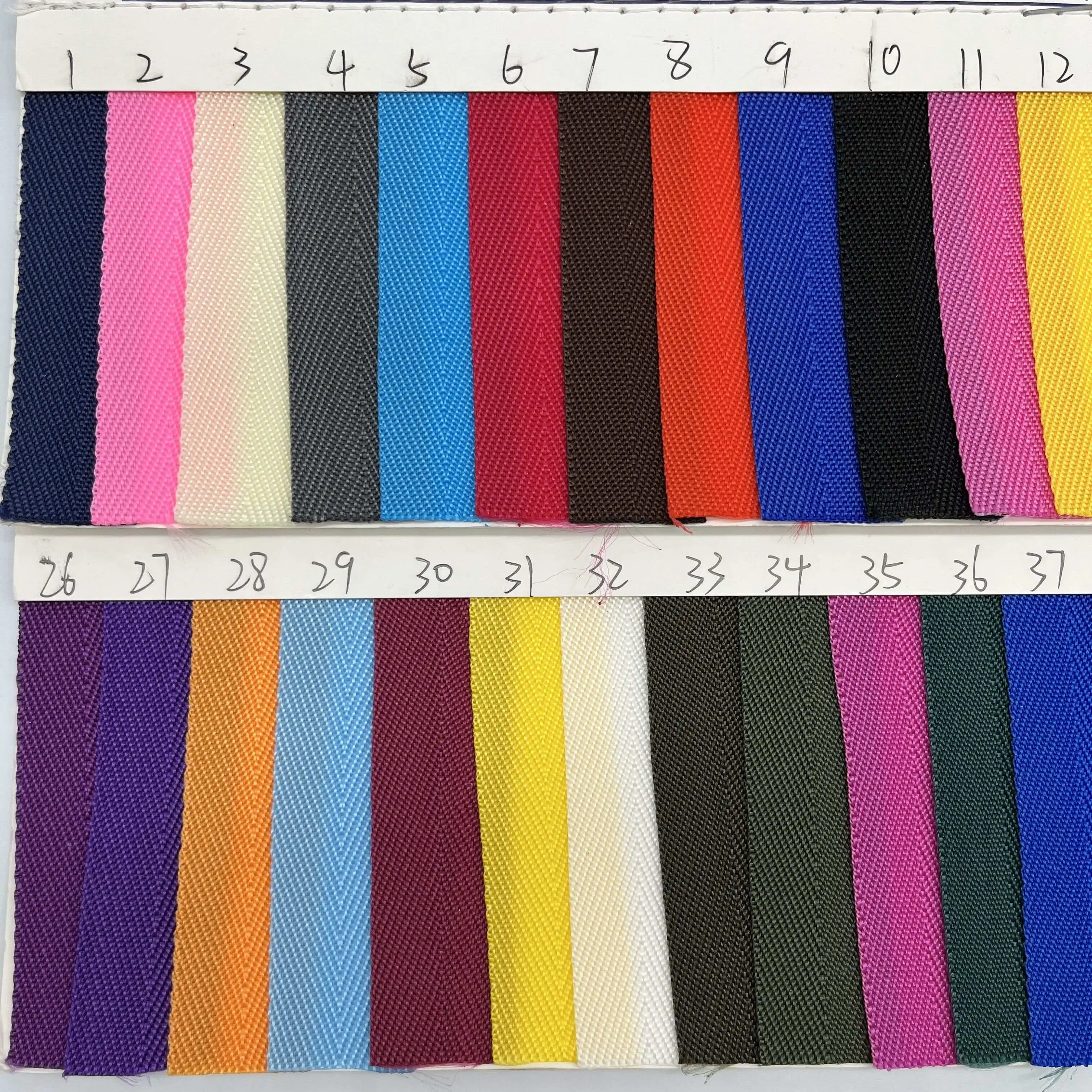 Custom Herringbone PP Bag Strap Webbing Fold Over 2CM 2.2CM ...