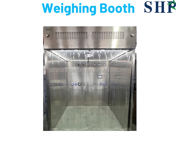 GMP Standard Cleanroom Weighing Booth - 100 Lab Cleanliness
