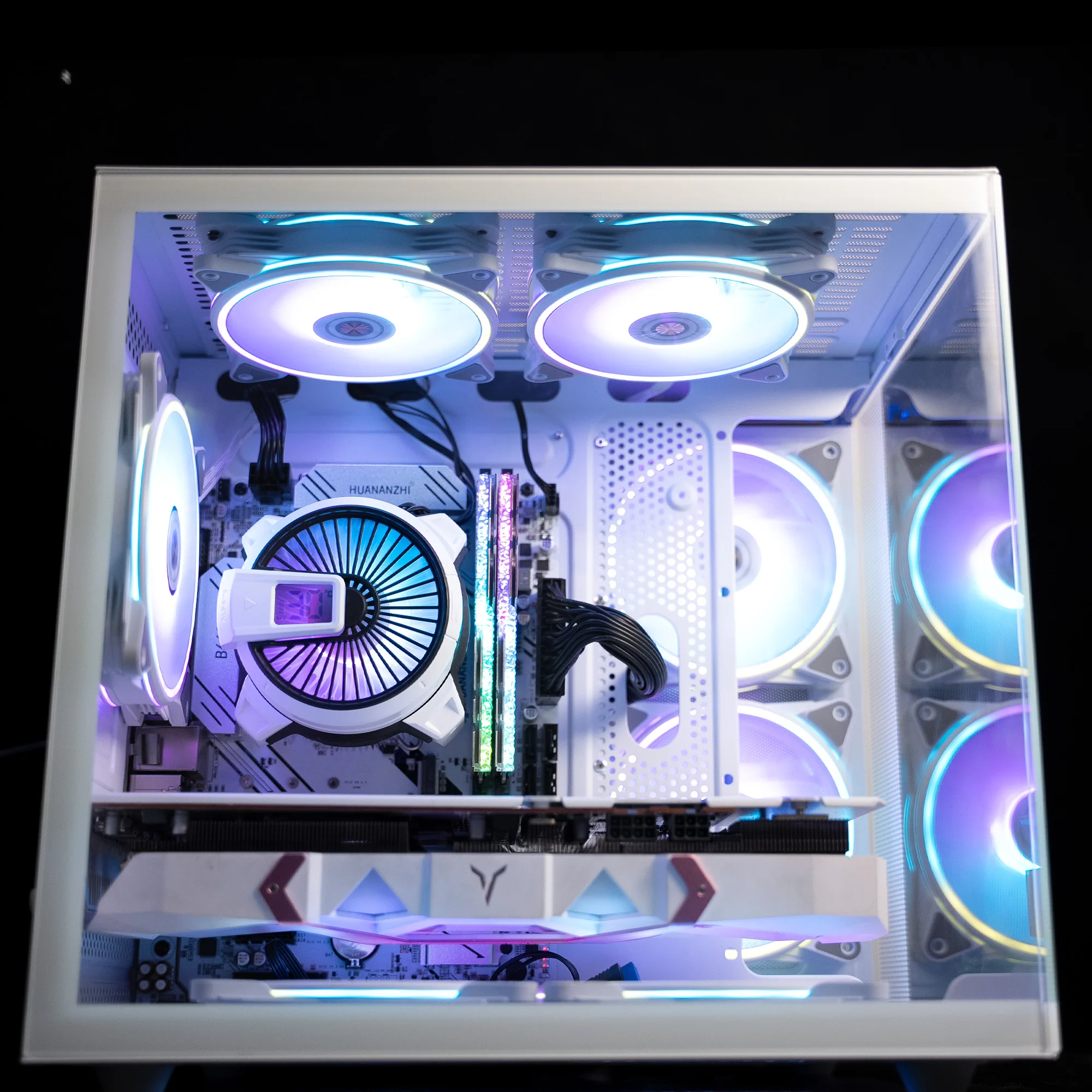 ALSEYE PC CASE - Micro ATX Gaming Computer Case with Tempered Glass