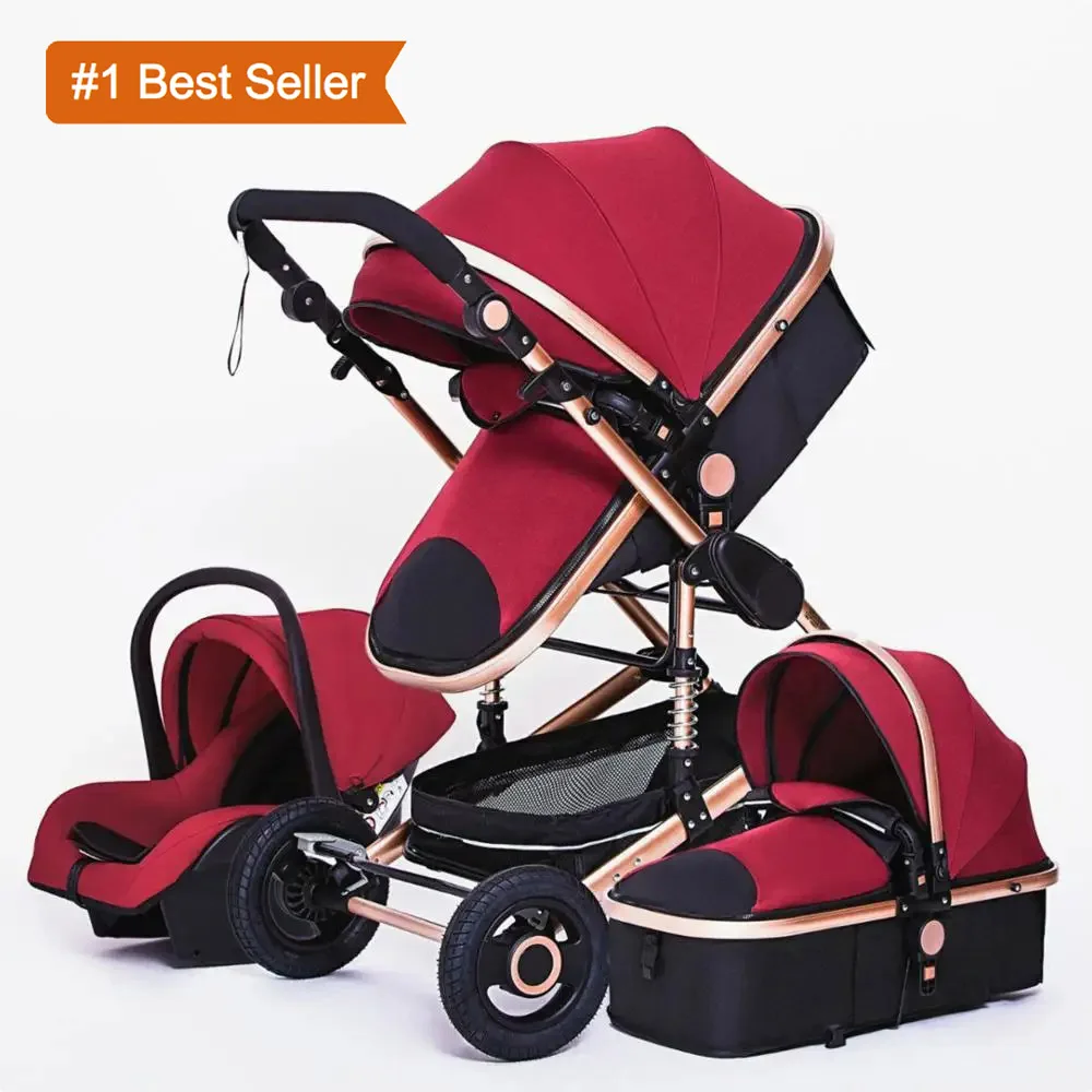 Istaride Multifunctional 3 In 1 Baby Stroller Luxury Portable Landscape ...