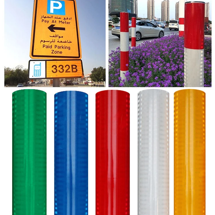 LU Reflective Sheeting EGP Engineer Grade Traffic Signs Micro Prismatic ...