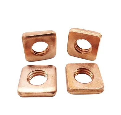 #6-32 Brass H59 H62 Square Nuts| Alibaba.com