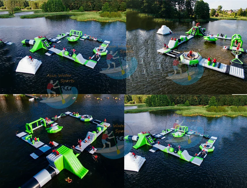 Inflatable Floating Aqua Park - Ultimate Water Fun