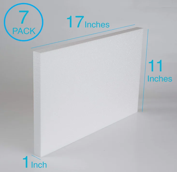Houseables Craft Foam Block - EPS Polystyrene Modeling