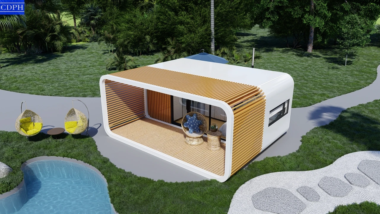 Container House Coffee Shop Tiny Home Pods Glamping Mountain Hotel For ...