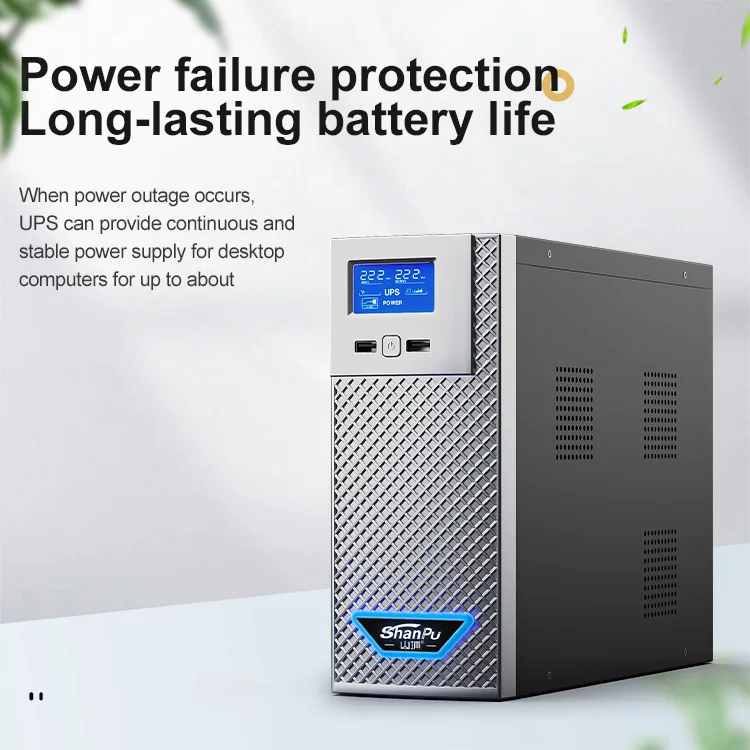 Ups Lithium Battery Backup Power System Online Ups for 15 Minutes ...
