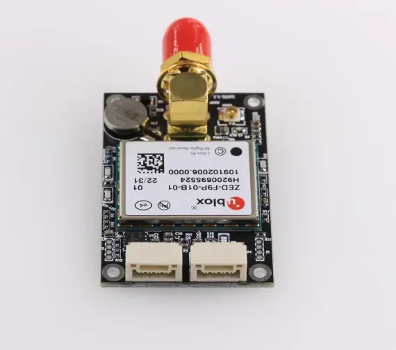 ZED-F9P RTK GNSS Module Board for High-Precision Drone Autopilot