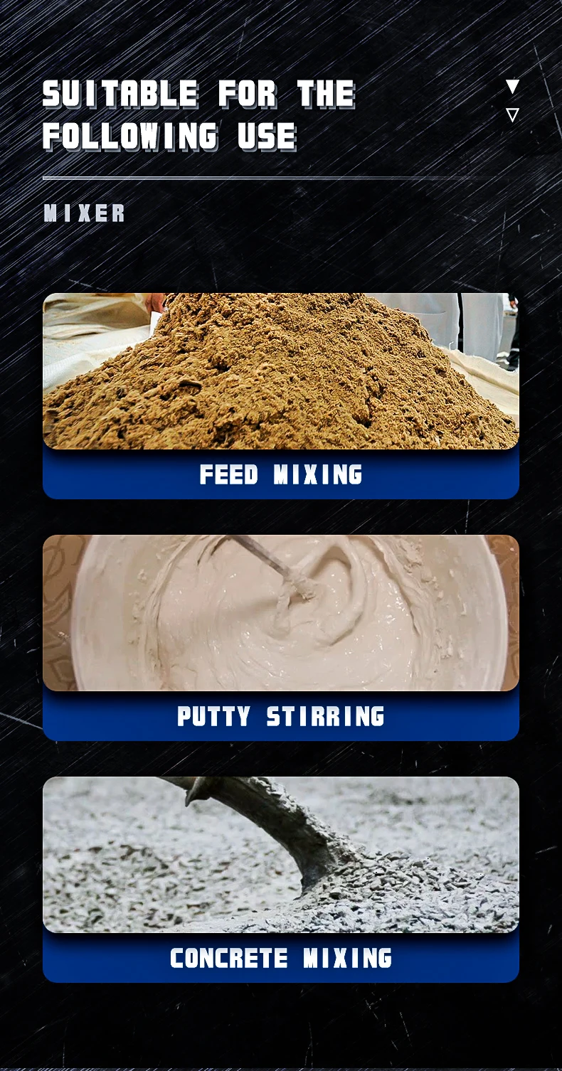 950W Mixture Drill Putty Paint Mix Tool with Variable Speed