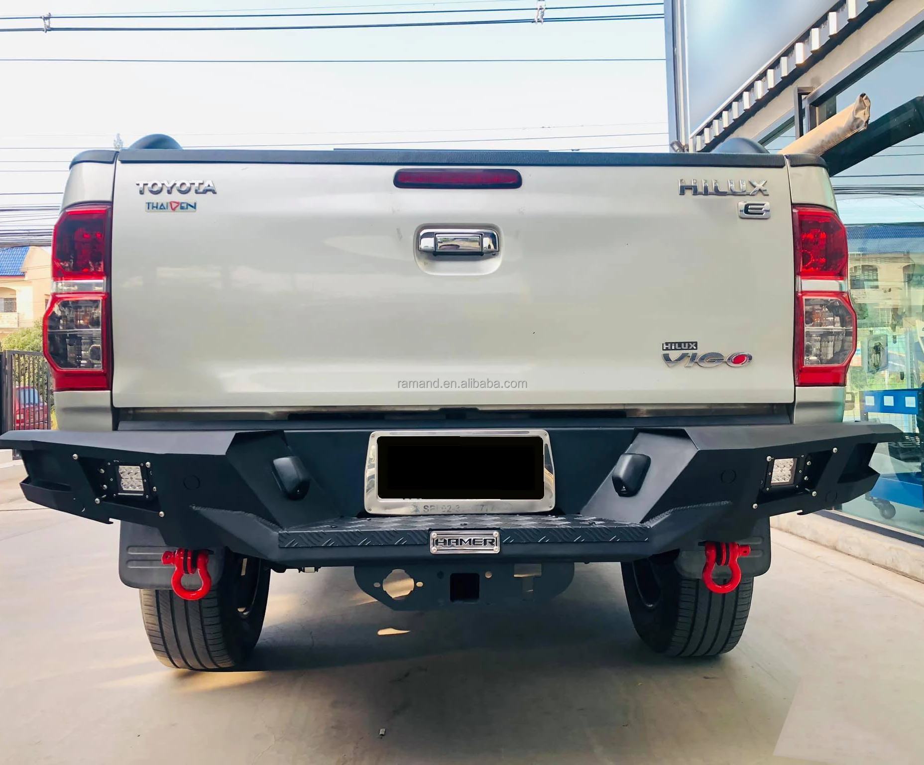 Hm Hilux Vigo Steel Rear Bumper Car Bumpers Auto Body Systems 12 Months ...