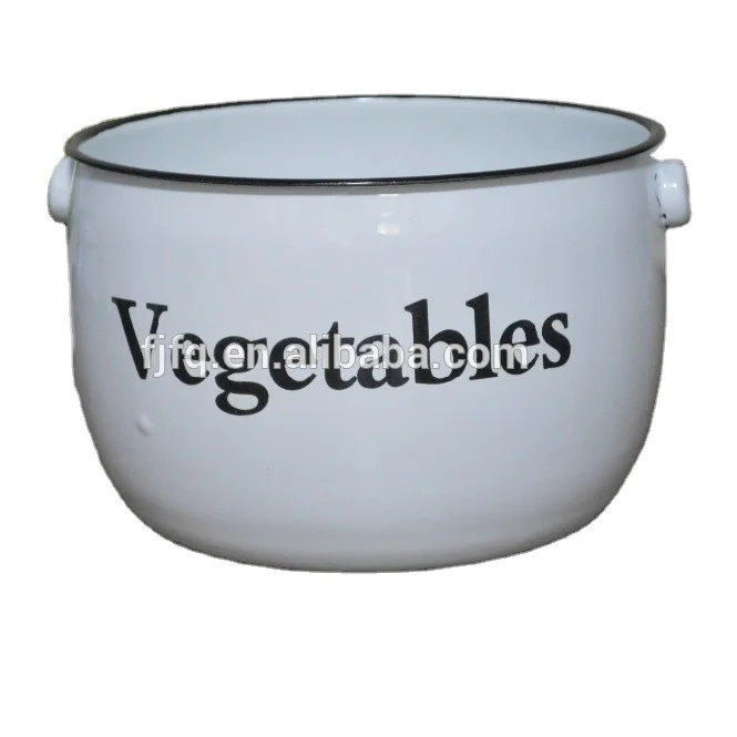 Induction Compatible 5l Steel Stock Pot Set With Lid Enamel Coating For ...