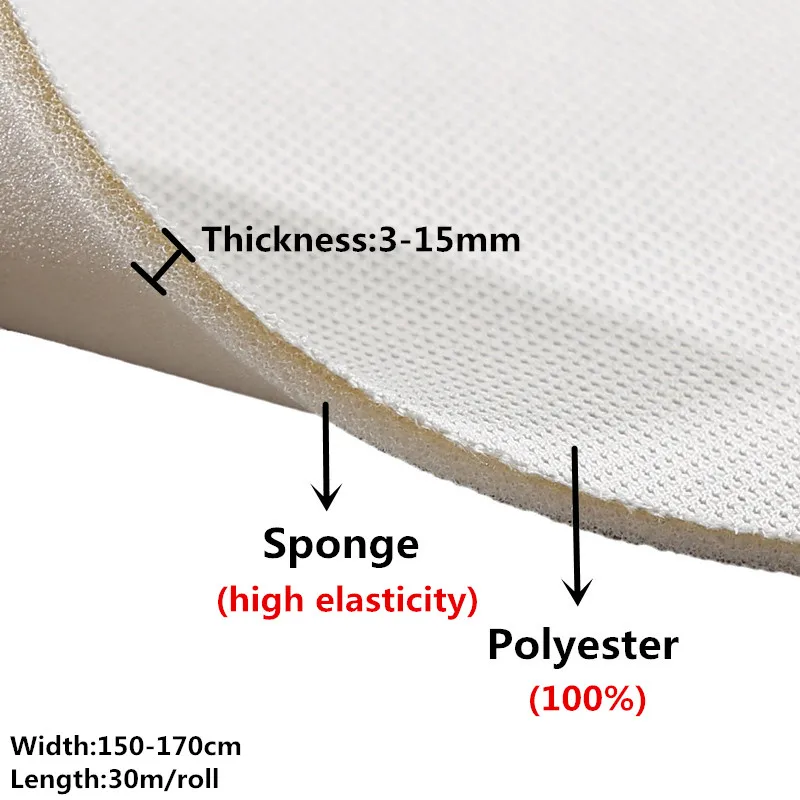 Car Roof Material - Laminated High Density Sponge Fabric