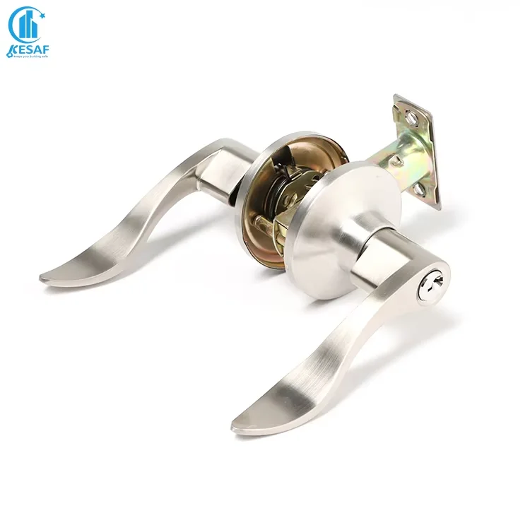 High Quality Cylindrical Residential Lever set Lock Set Door Handle ...