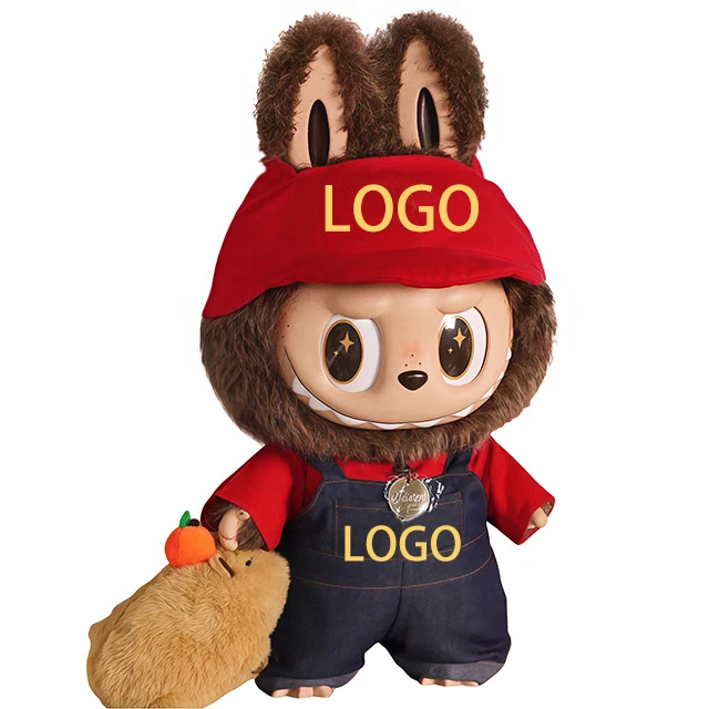 Zimomo Original 58cm Labubu Clothes Soft Exclusive Design Luxury logo ...