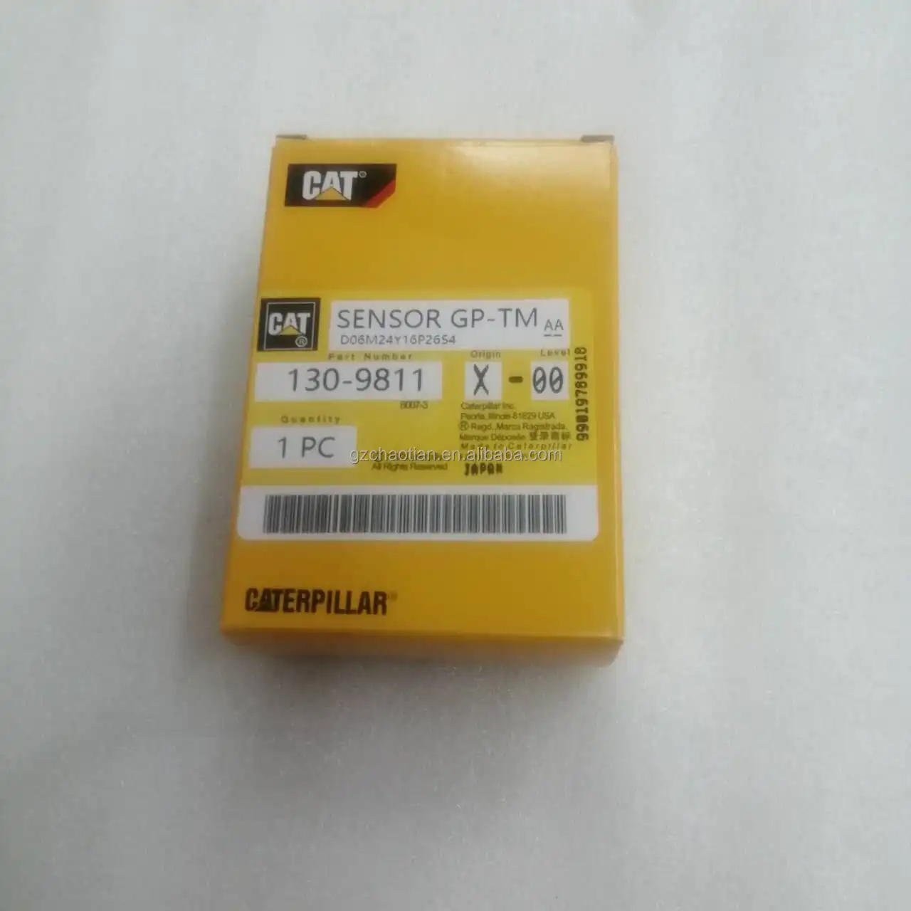 Excavator Spare Parts Cat C7 3126 Engine Parts Temperature Sensor 130 ...