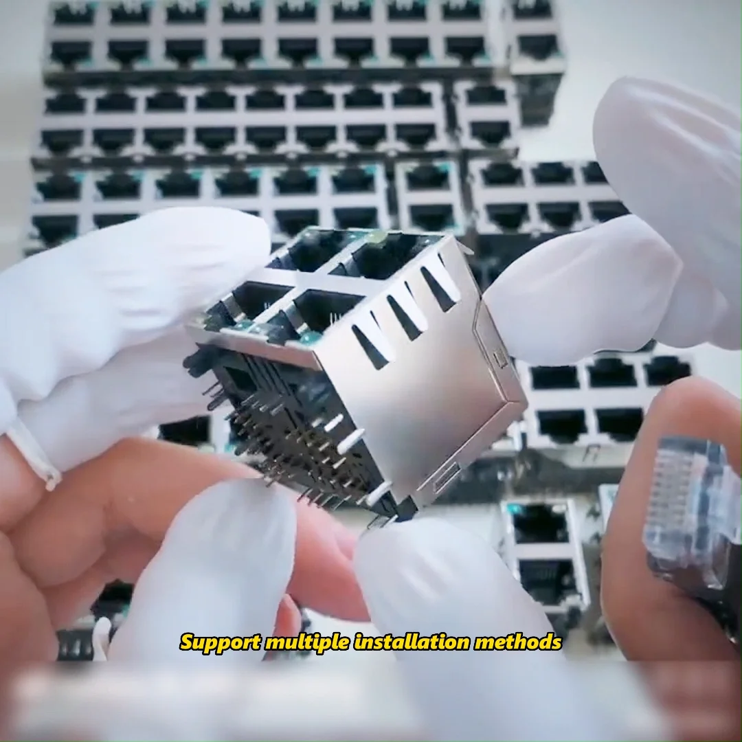 3mjdt-22881t-11e5 Network Electronic Components Modular Jack Cat5 ...