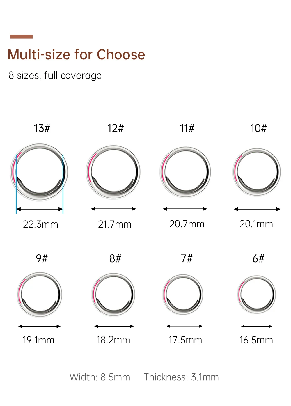 Smart Health Ring - Track Heart Rate & Sleep with Ease