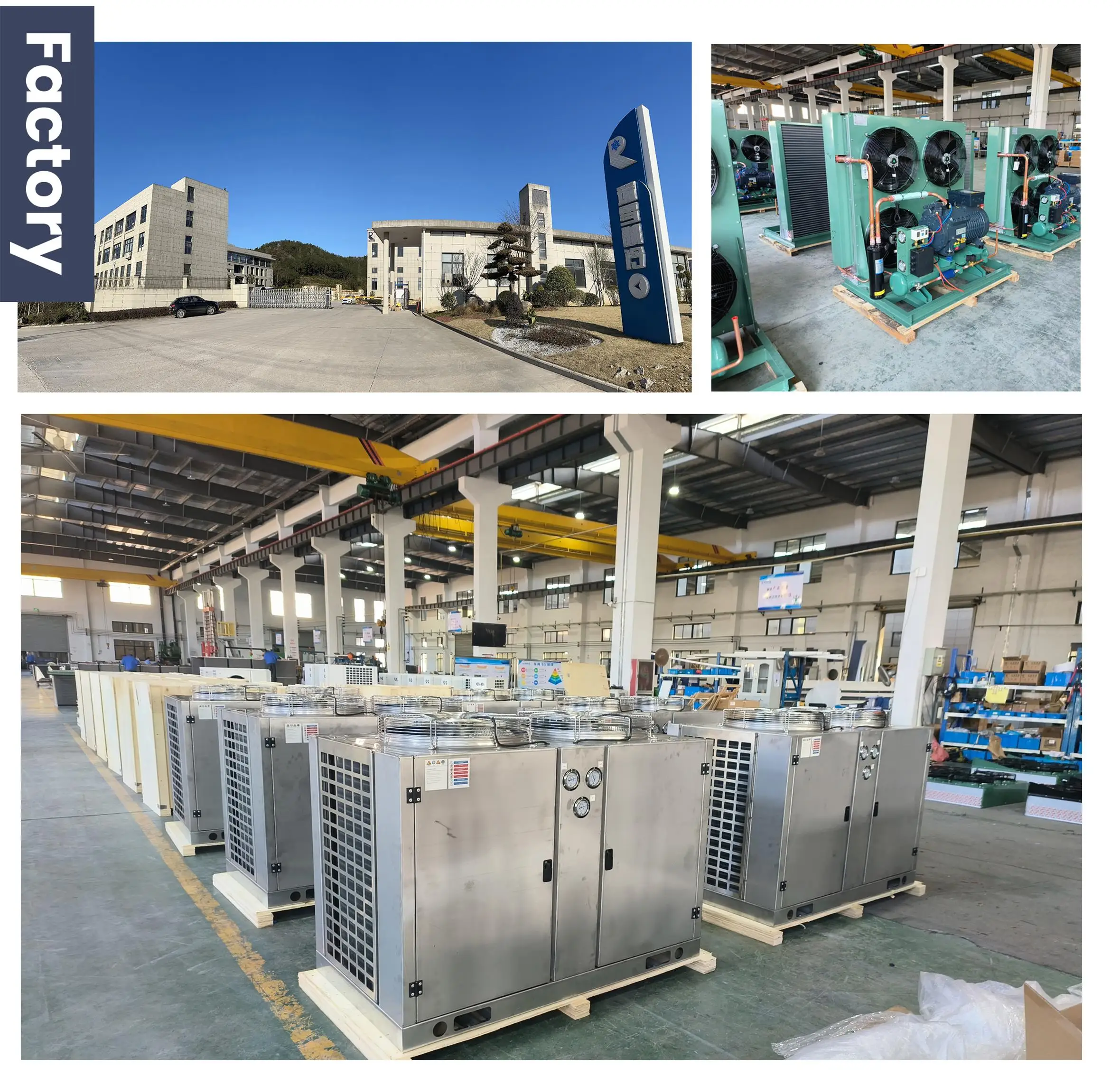 EMTH Refrigerant Gas R22 Compressor Condensing Unit for Cold Storage