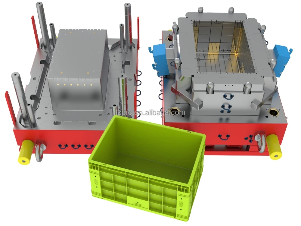 Vegetables Fruits Transport Logistics Plastic Crate Box Injection Mould Manufacturer - Buy Crate ...