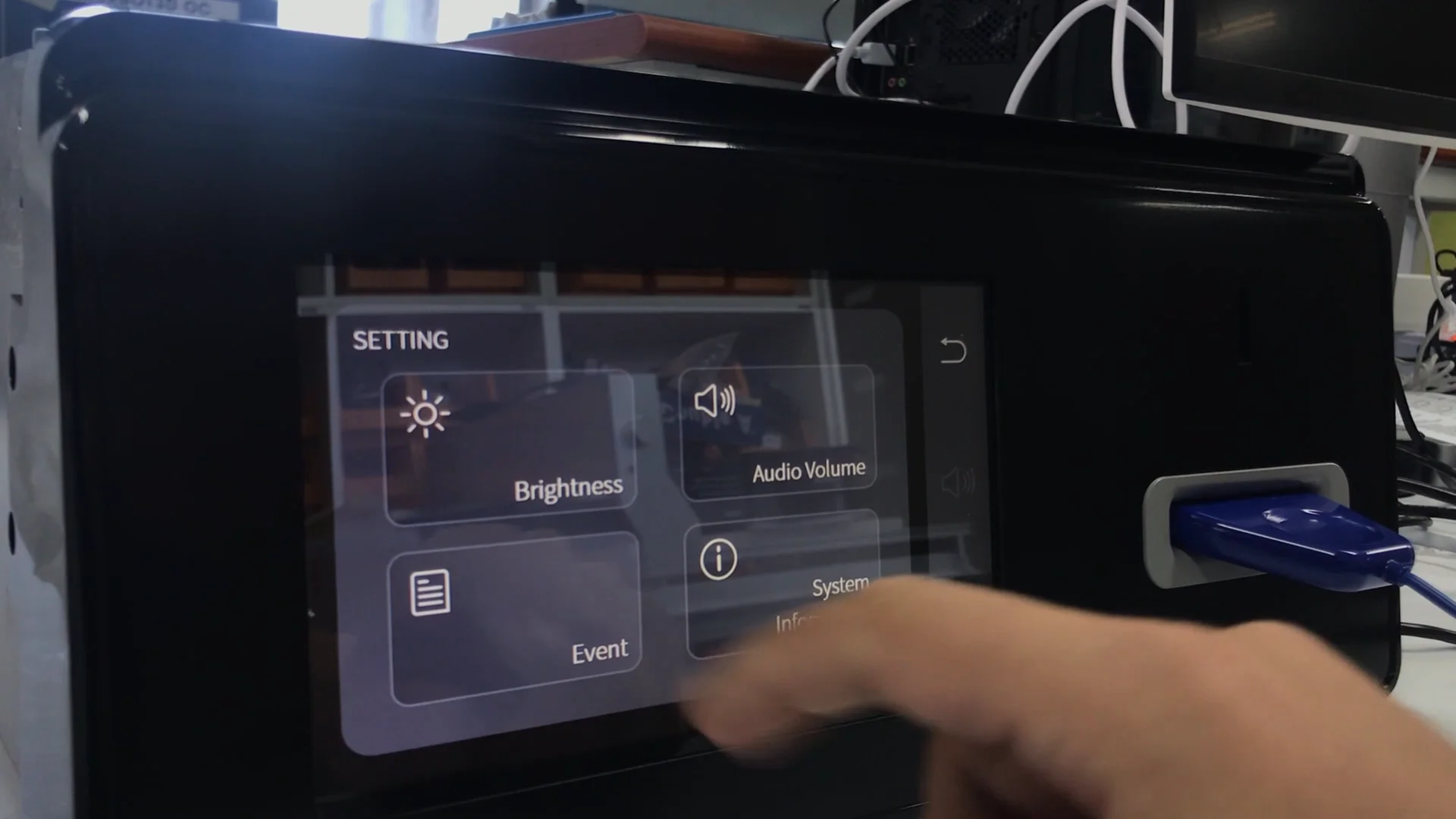 7 Inch Embedded Programmable Display Lcd Module Support Any ...