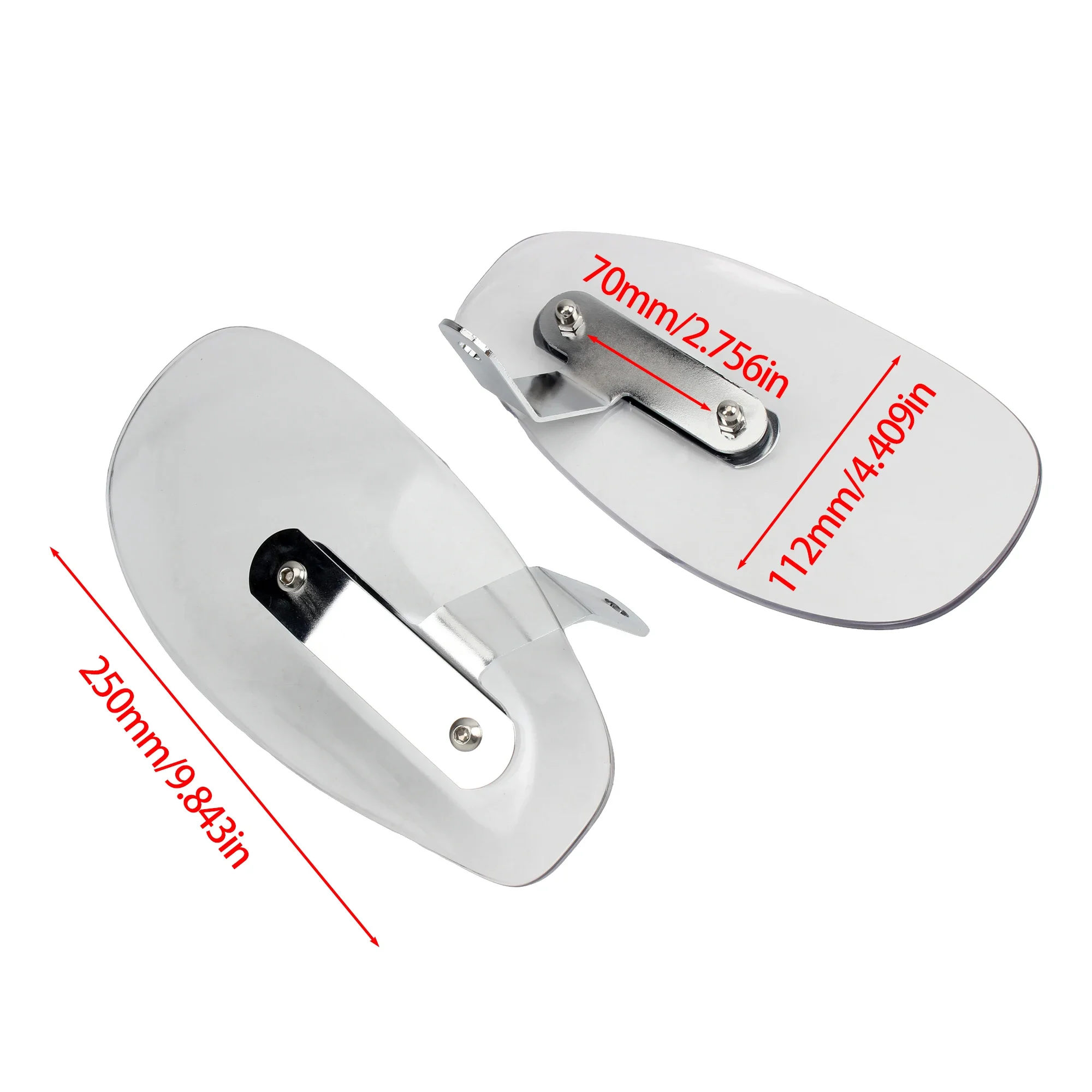 For Harley Touring FLHT FLHX 1996-2013 Motorcycle Hand Guards 8mm 10mm ...
