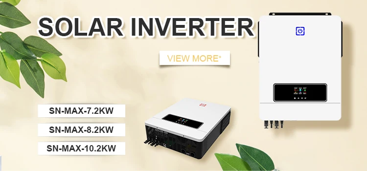 High Energy Density Pure Sine Wave Inverter Solar Hybrid Inverter 7200w ...