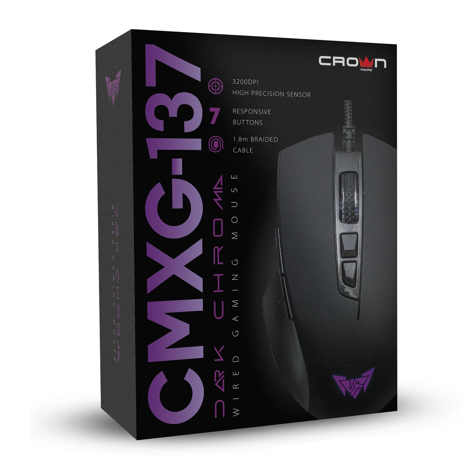 Crown Micro Ergonomics Mechanical Gamer Mouse Low Price Custom Usb ...