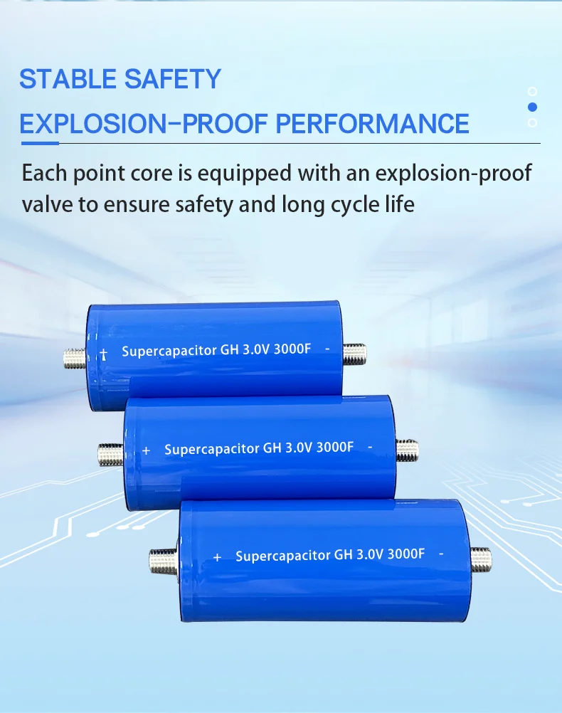 Super Capacitor 3.0v 3000f Solar Power System Battery Graphene ultra ...