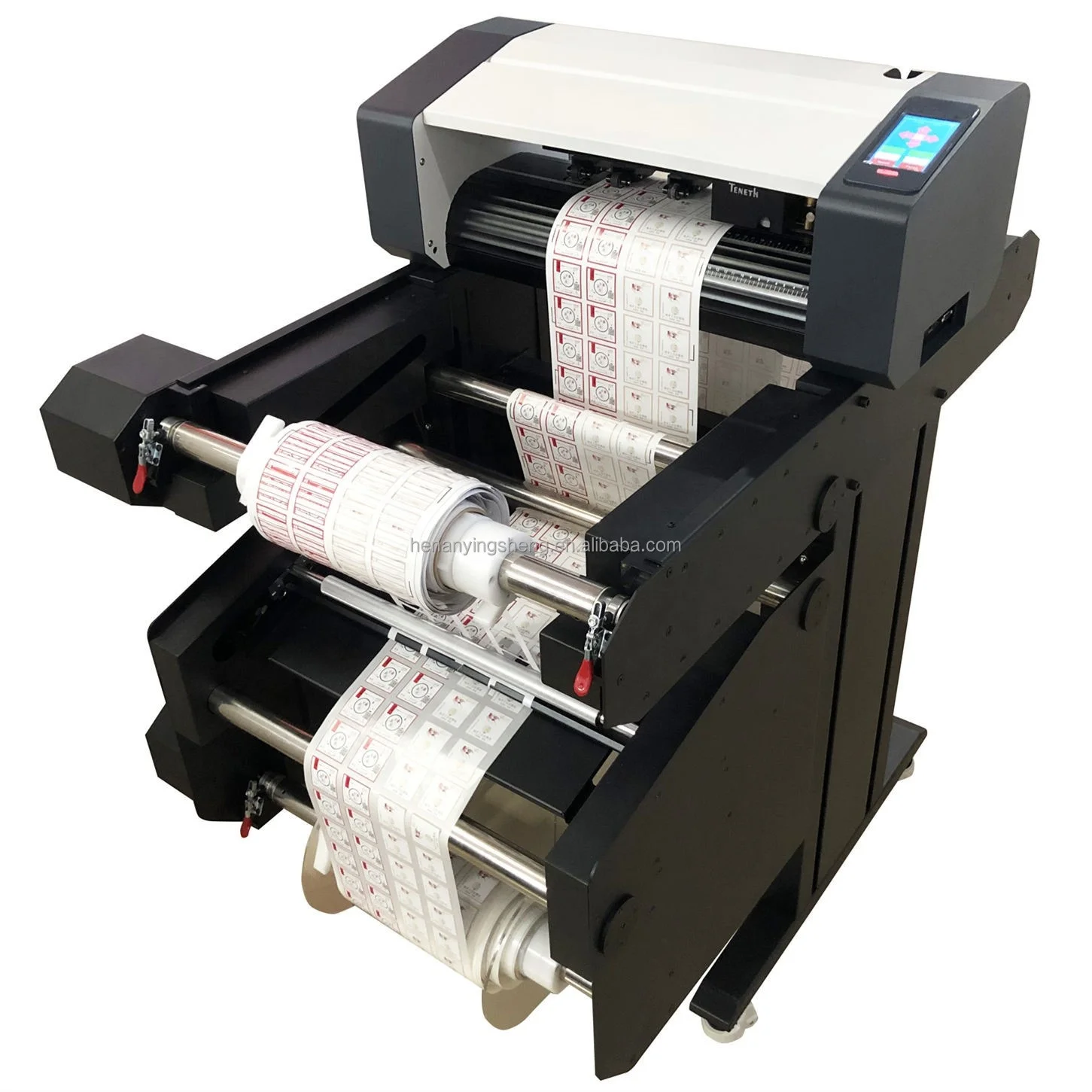 Roll To Roll Label Cutter Automatic Sheet Vinyl Sticker Label Digital ...