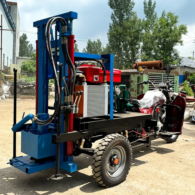 Alibaba.com: 22HP hydraulic water well drilling rig with 100m-180m ...