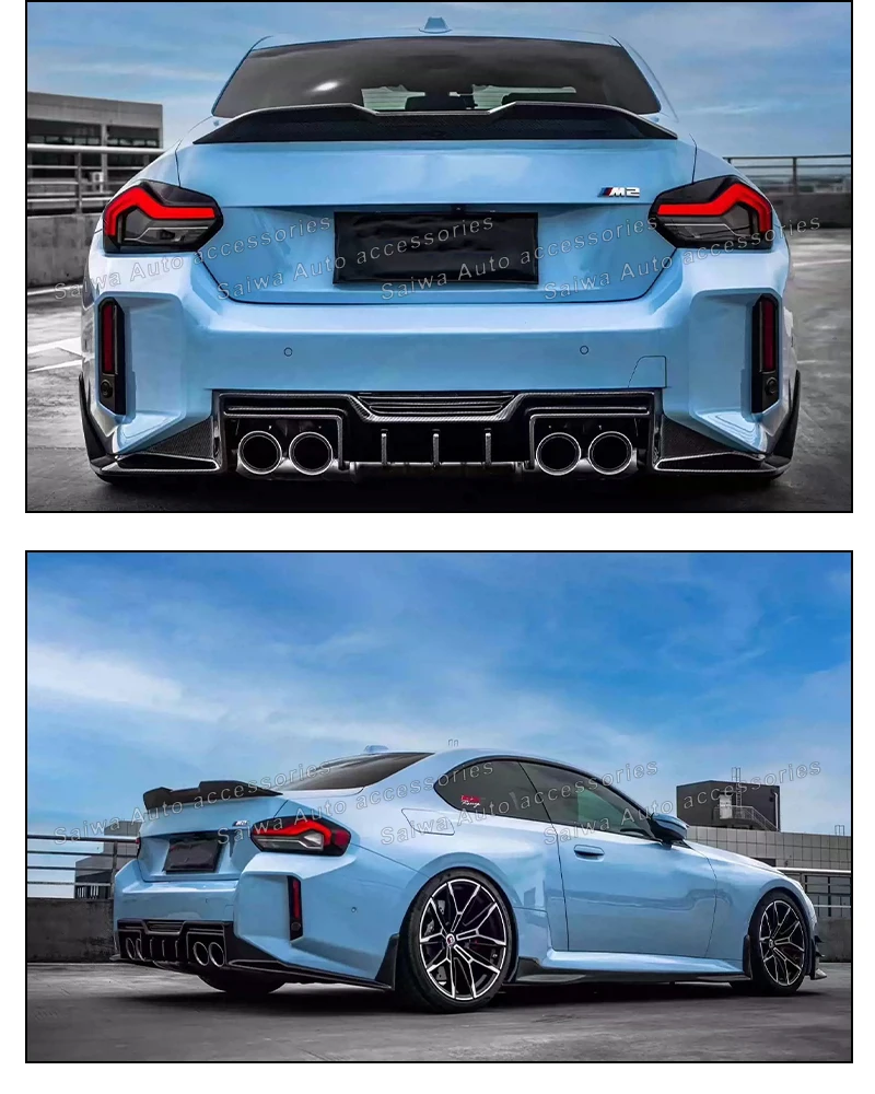 Mp Style Dry Carbon G87 M2 Rear Tail Wing Spoiler For Bmw G87 G42 M240i ...