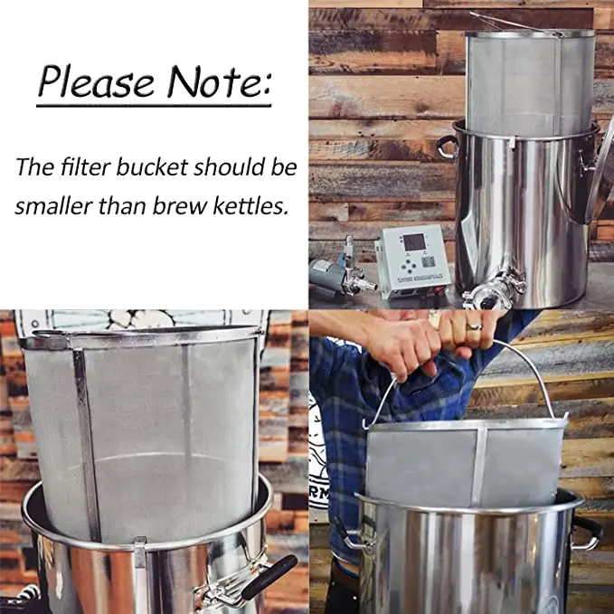 Wire Mesh Drum Filter - High Quality Hopper Spider for Brewing