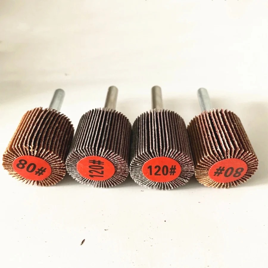200*25*32mm 400 600 800 Grit Chuck Type Flap Wheel for Metal Polishing ...