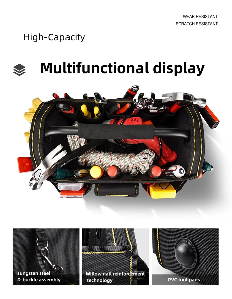 Multi Functional Toolbox, High-capacity Electrical Bag, specialized ...