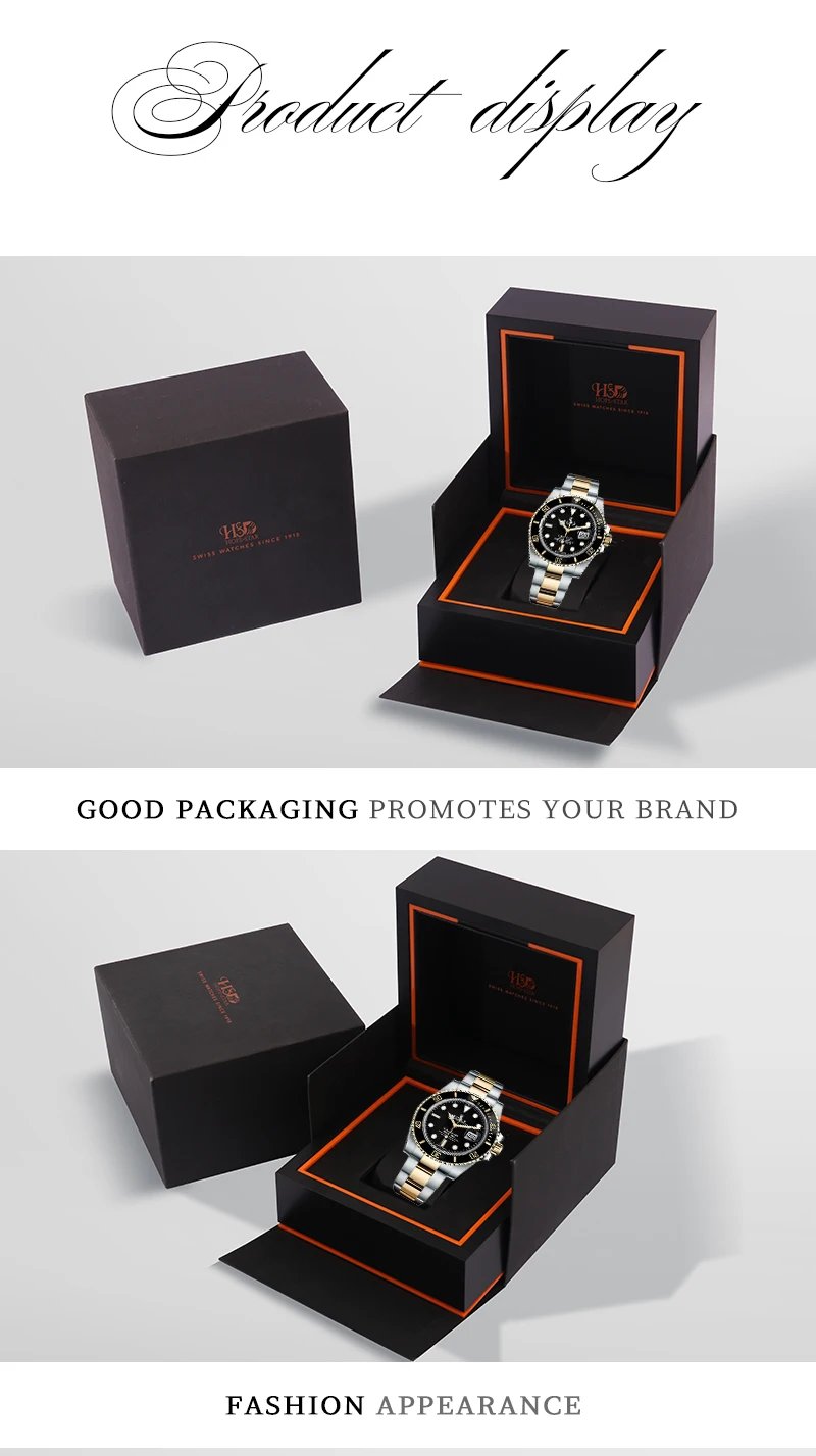 Wholesale Customize Logo Watchbox Luxury Gift Storage Case