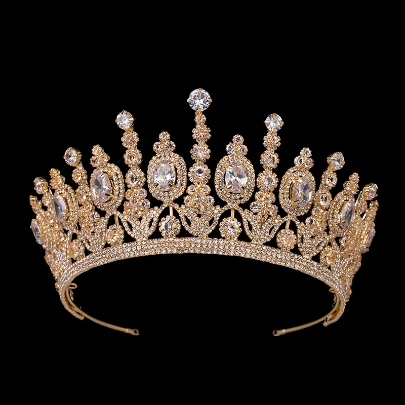 Echsio Bridal Classical Couronne De Mariage Crown Luxury