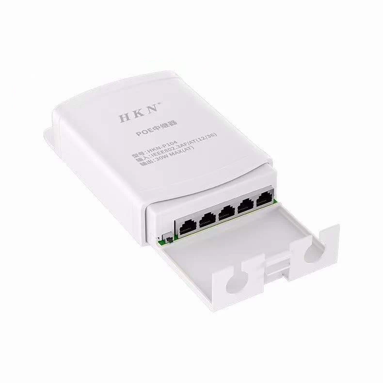 5 Port Poe Repeater Waterproof Outdoor Gigabit Extender 200m ...