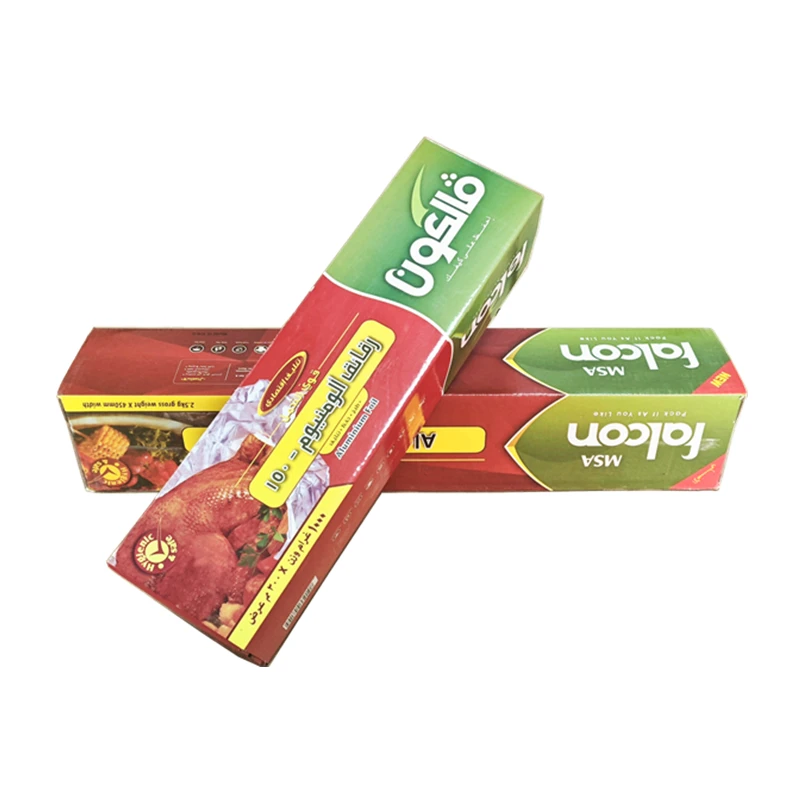 Customized Falcon Logo Food Grade Aluminium Foil Price Heavy Duty Foil ...