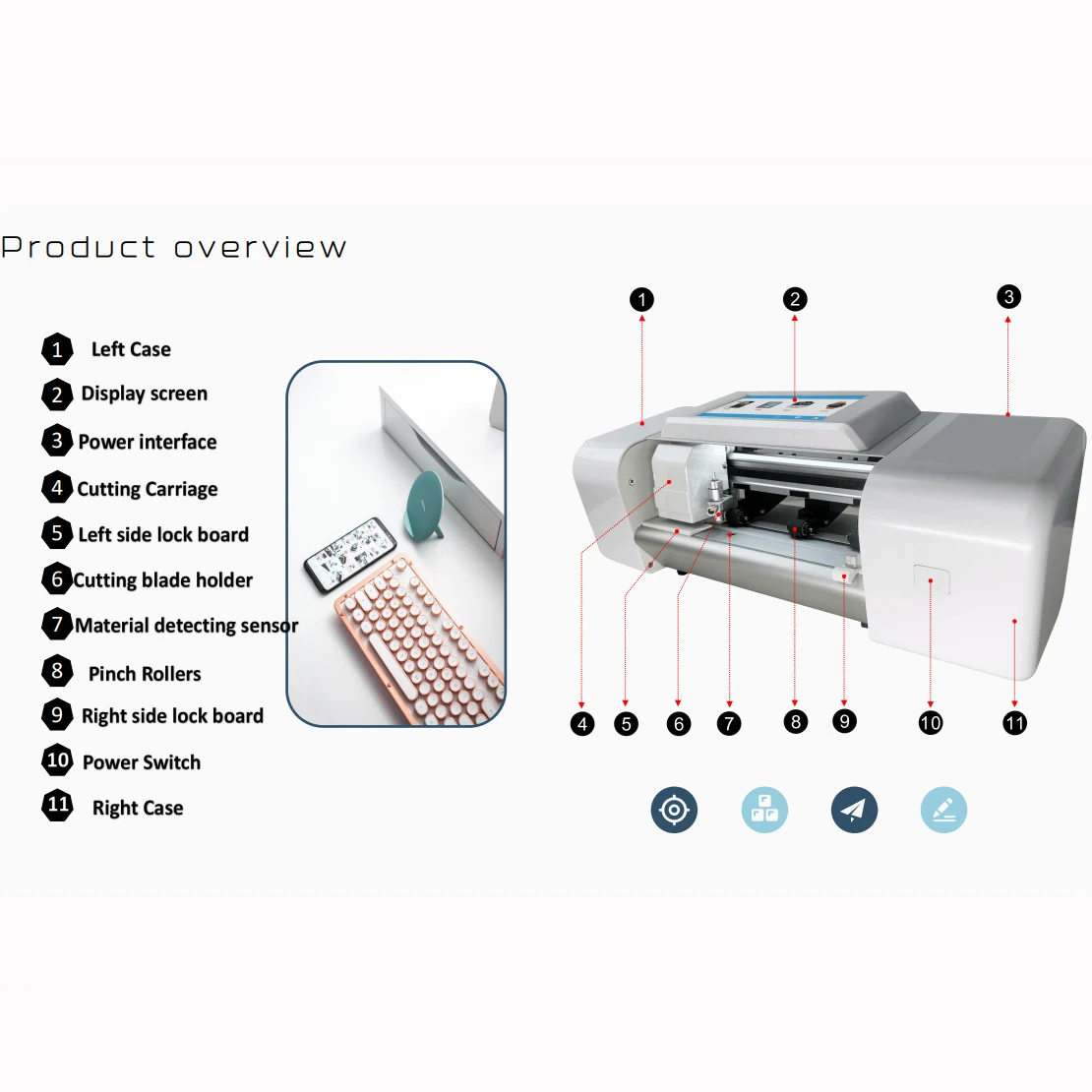 Automatic Intelligent Plotter Tpu Screen Protector Hydrogel Film ...
