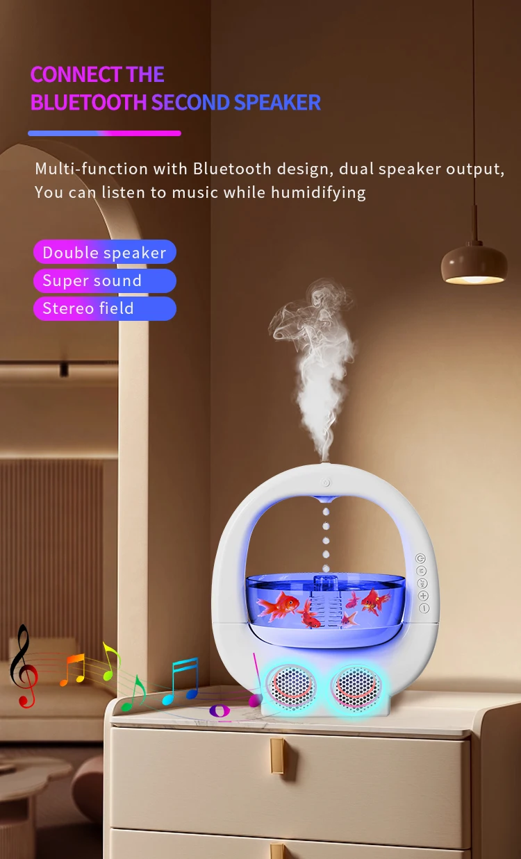 Anti Gravity Portable Usb Mini Car Aroma Diffuser Humidifier 220ml Mini