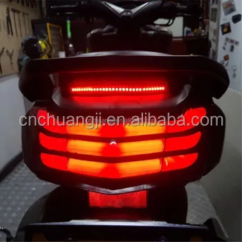 Motorcycle Led Tail Light Custom Stop Lamp Neon Type For Yamaha Nmax ...