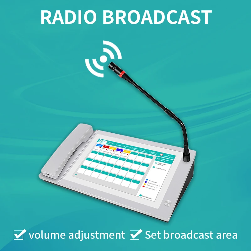Medical Intercom Management System for Hospitals & Nursing Homes
