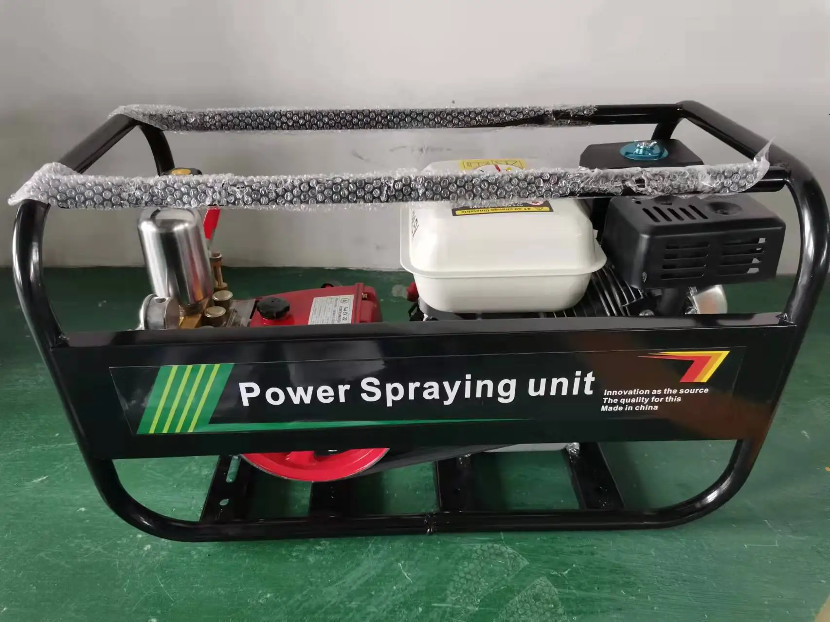 168F Trolly Gasoline Engine Power Sprayer - High Productivity