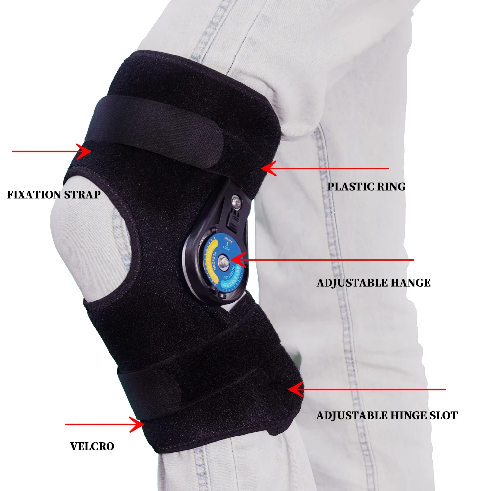 Factory Medical Powerful Hinged Joint Orthosis Support Rom Protection ...