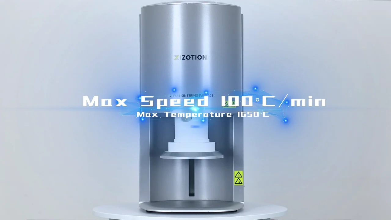 High Speed 100 Degree Per Min Dental Zirconia Disc Fast Sintering ...