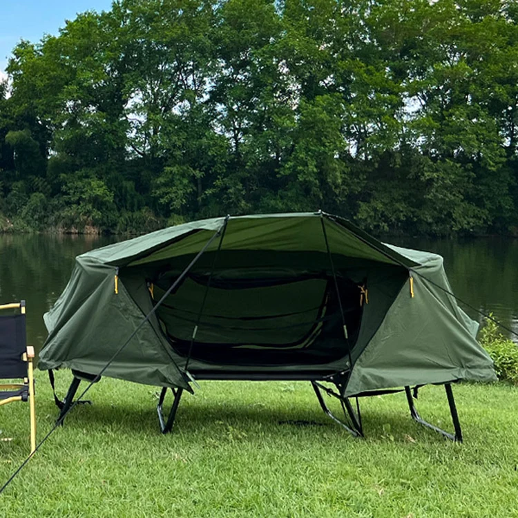 Cot Tent for Camping, Easy Setup Tents, Portable Camping Cot and Tent ...