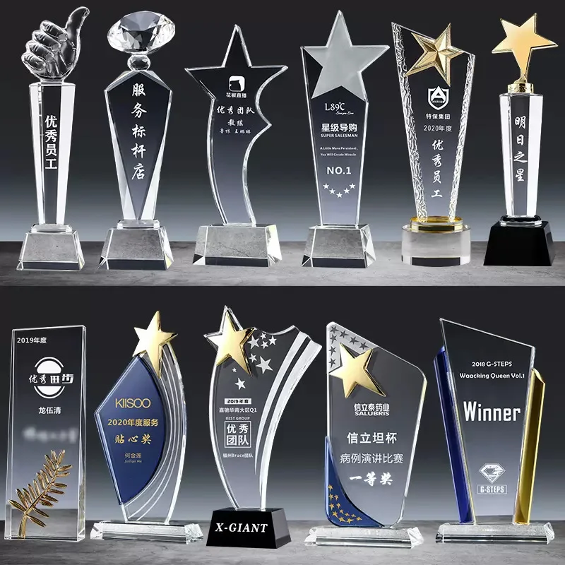 Customized Crystal Trophies - Premium Souvenirs