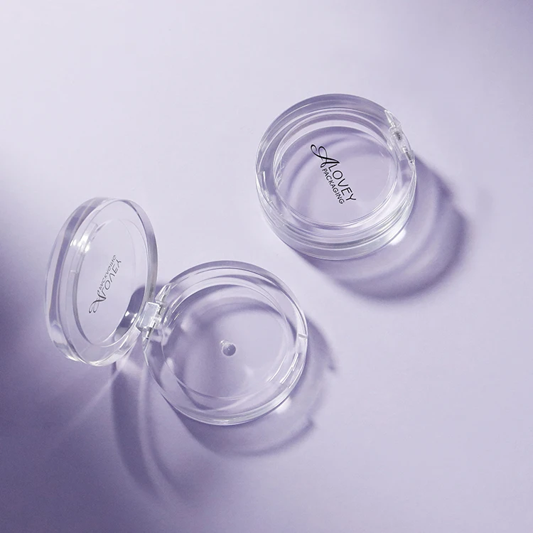 Compact Eye Shape - Clear Empty Case for Mini Shadows