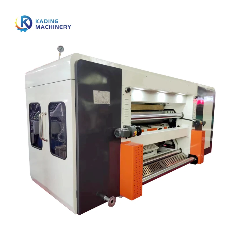Cassette Type Single Face Corrugator Cardboard Line Finger Single Facer ...