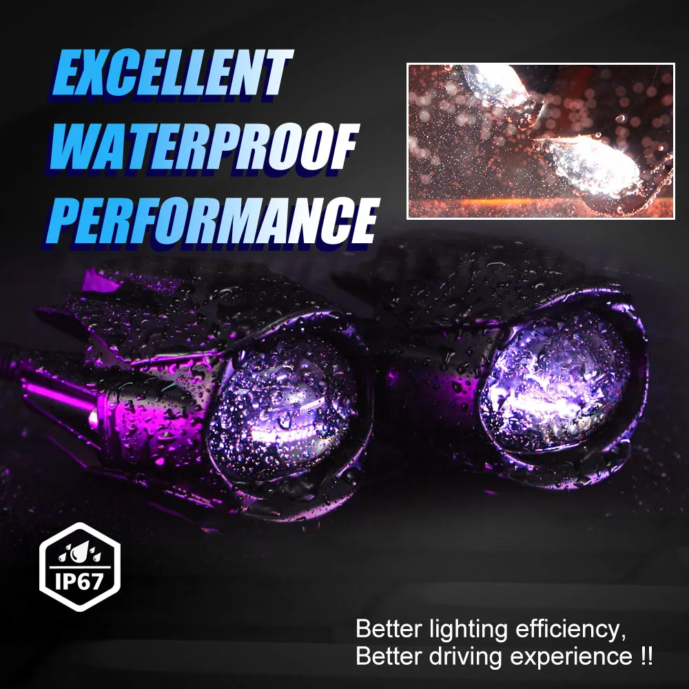 MOTOLED Motorcycle Mini Driving Light 100W 16000LM